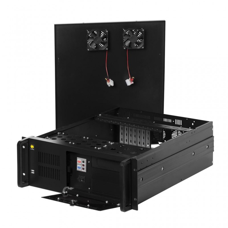 Netrack server case mictoATX/ATX/eATX, 482*177*530mm, 4U, 19''