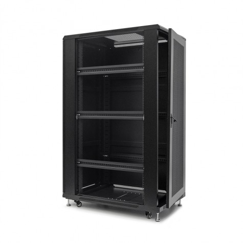 Netrack standing server cabinet Economy 32U/600x1000mm (perforated door ...