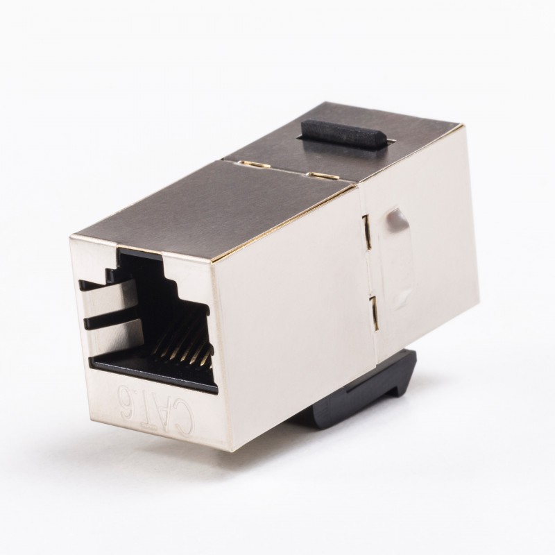 Netrack cable coupler, keystone, RJ45-RJ45, cat.6 FTP