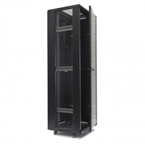 Netrack szafa serwerowa RACK 19" 42U/600x600mm, ZŁOŻONA, drzwi szklane ...