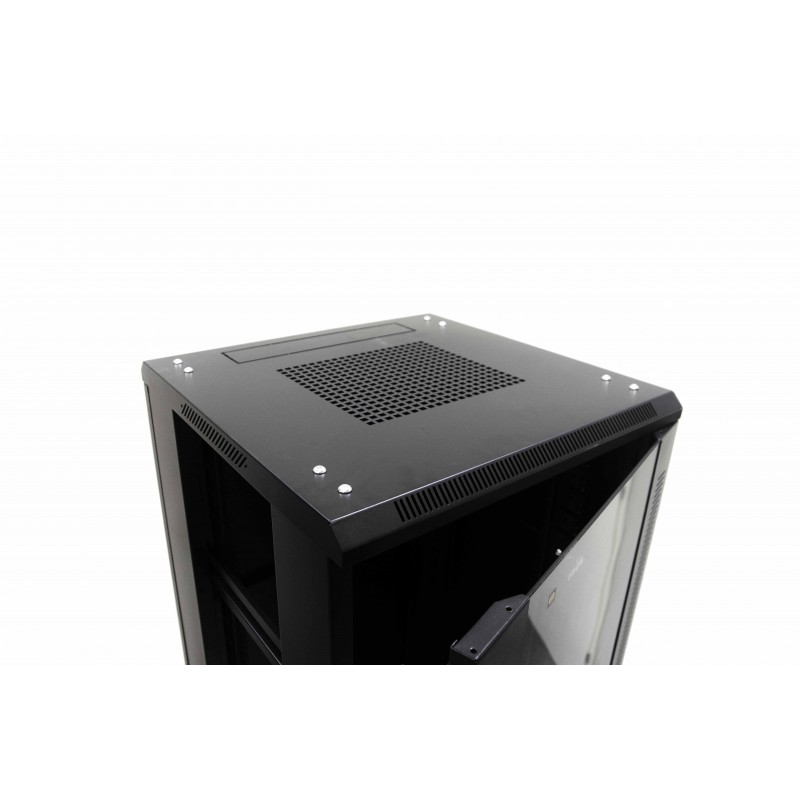 Netrack szafa serwerowa RACK 19" 42U/600x600mm, ZŁOŻONA, drzwi szklane ...