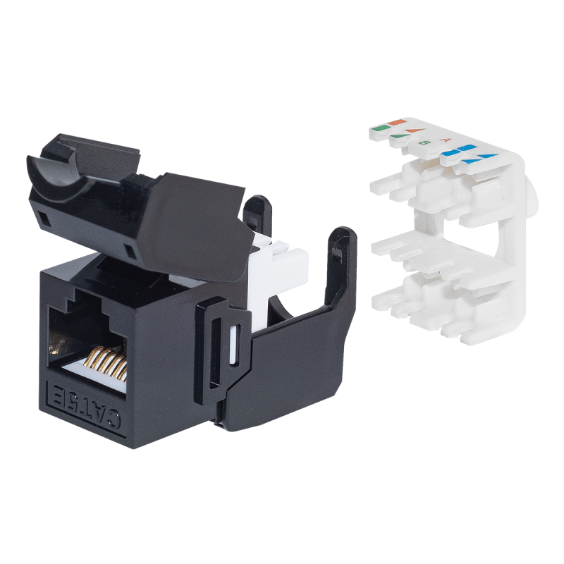 Netrack keystone module Jack RJ45 cat. 5e UTP, tool free