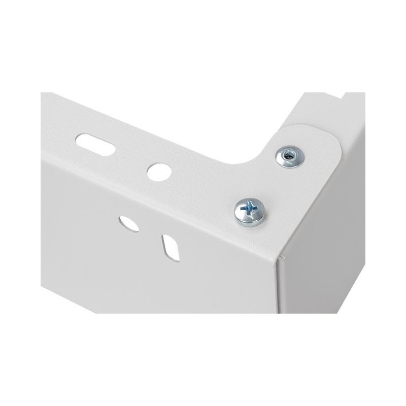 Uchwyt RACK 19" 3U na ścianę, rama 19", Netrack R-Line, szary