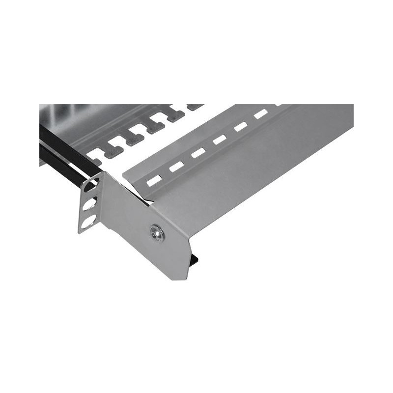 Patch panel keystone RACK 19" 1U, 24 porty, FTP, STP, wysuwany, Netrack ...