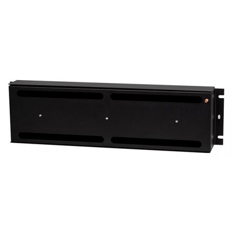 Netrack Power Distribution Panel TS-35, Din, RACK 19”, black