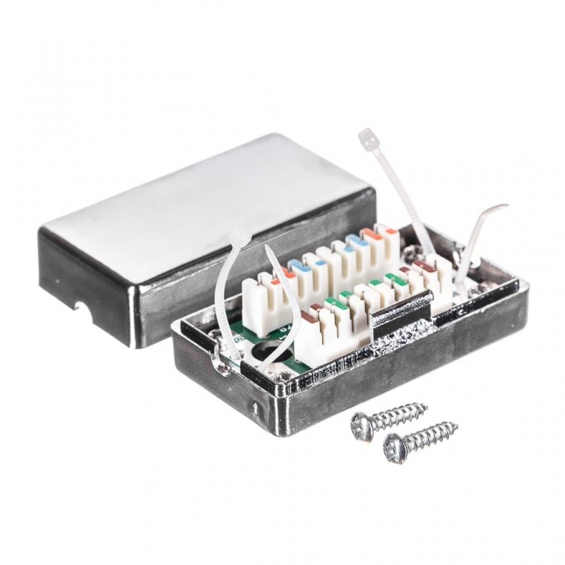 RJ45 barrels and connectors for internet cables in the Netrack store