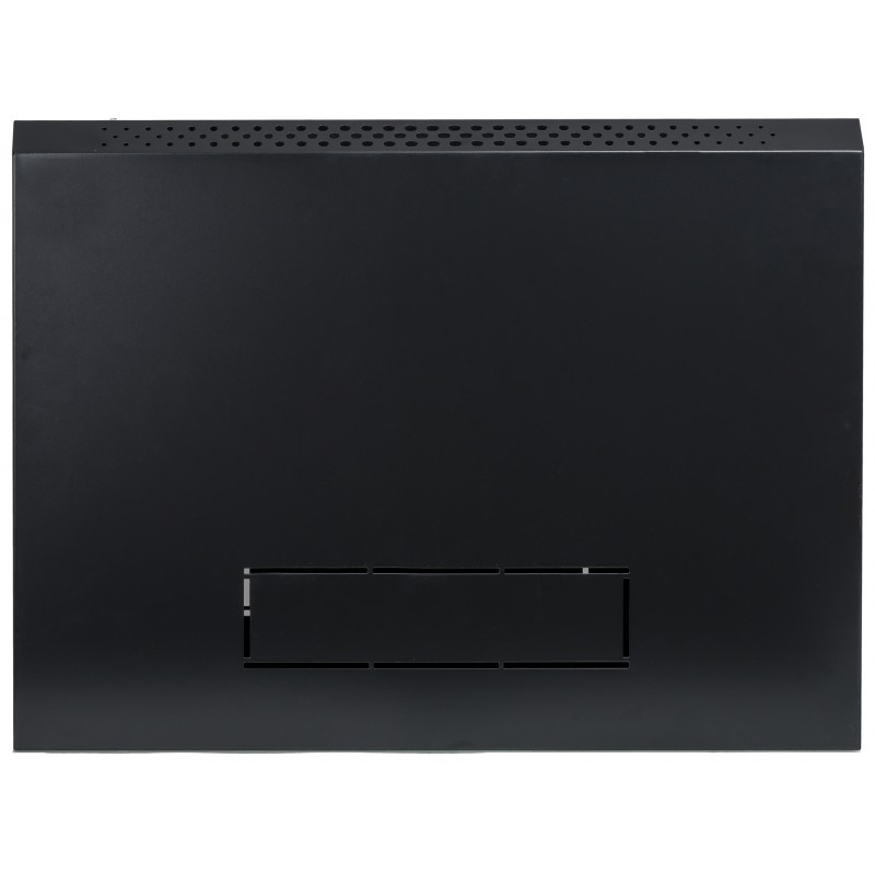 Wall-mounted RACK Cabinet, 19" 6U 542x400mm, Netrack ECO-Line, black ...