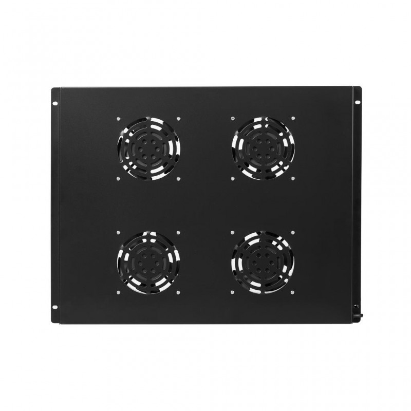 Rack cabinet ventilation panels